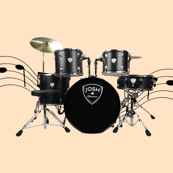 Rockstar Josh Drum Set - Black – ROCKSTAR